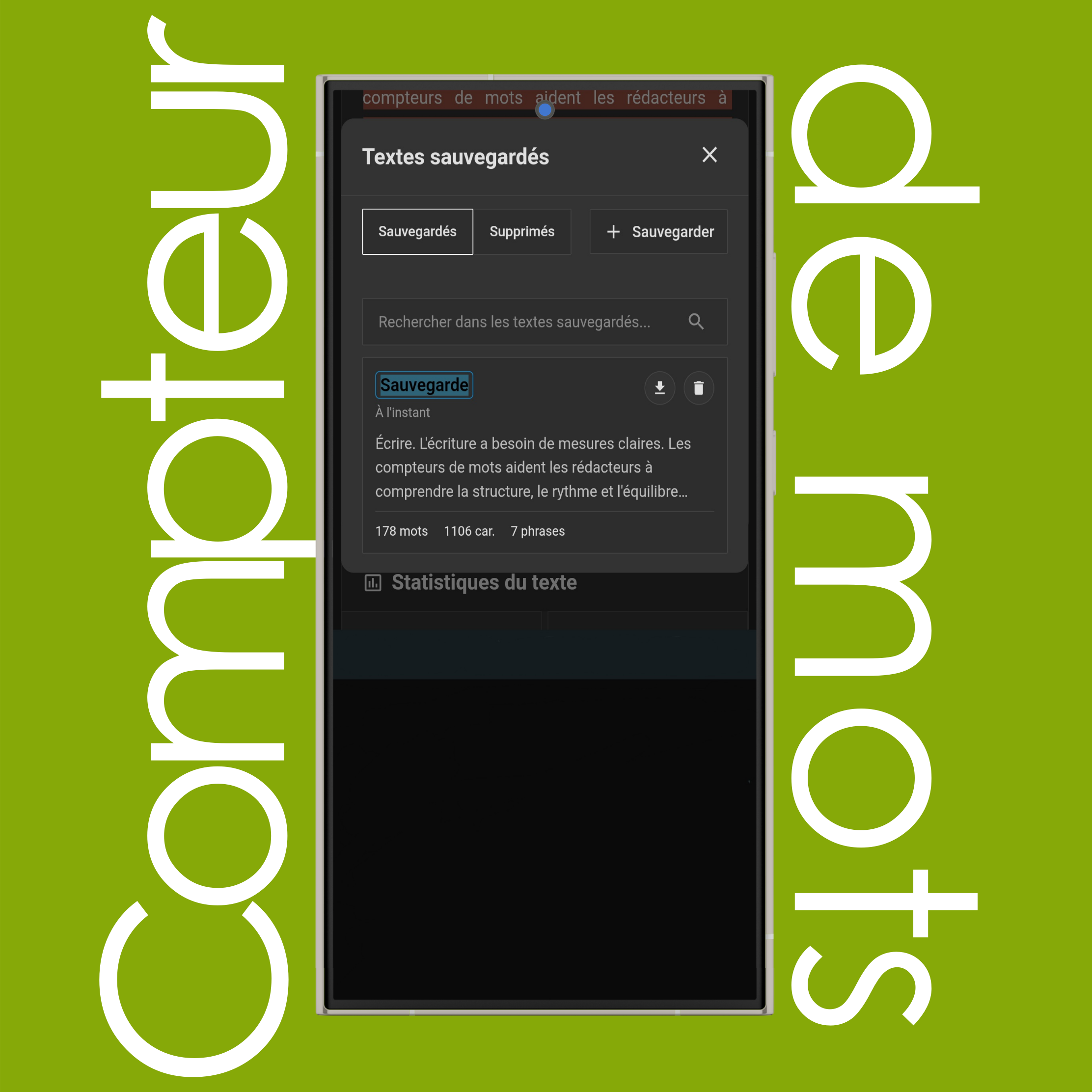 Compteur de mots - Comptez et analysez vos textes ou fichiers